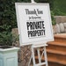 PRINTABLE Private Property Sign, Thank You for Respecting Private ...