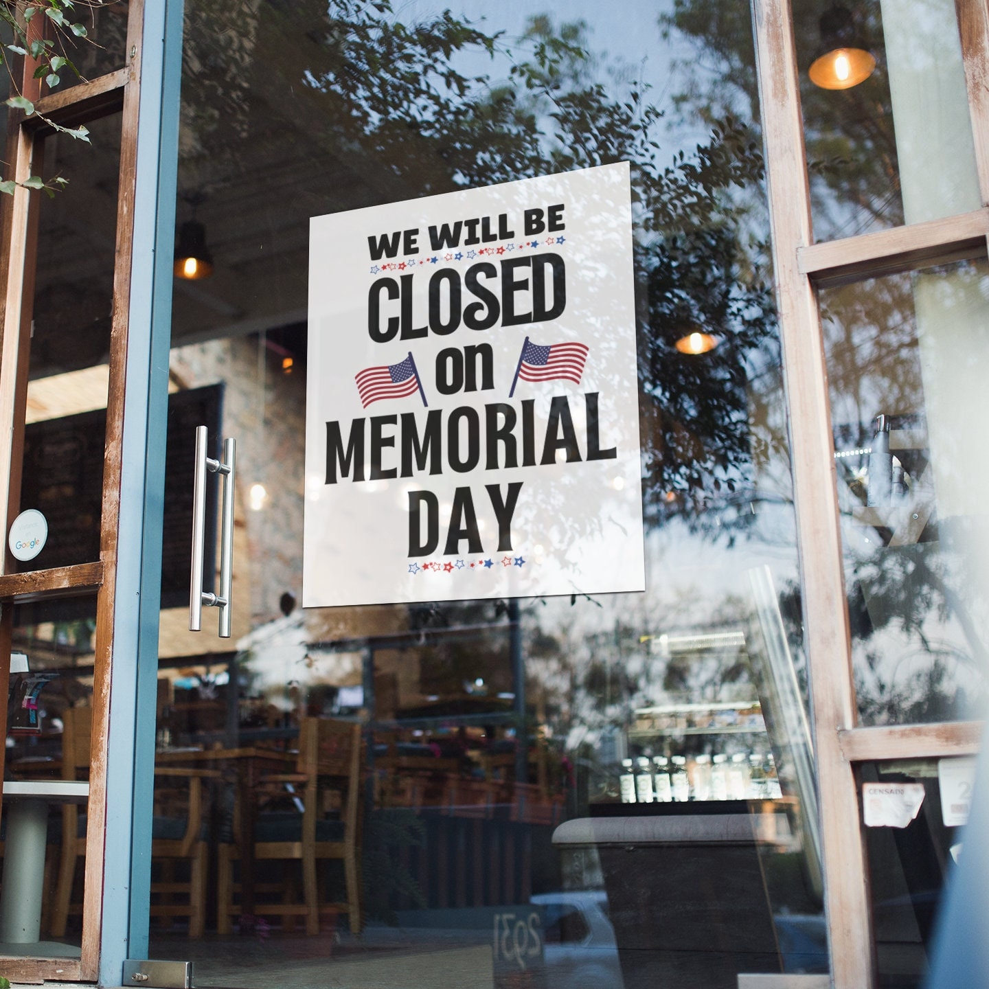 PRINTABLE Closed Memorial Day SIGN, We Will Be Closed on Memorial Day ...