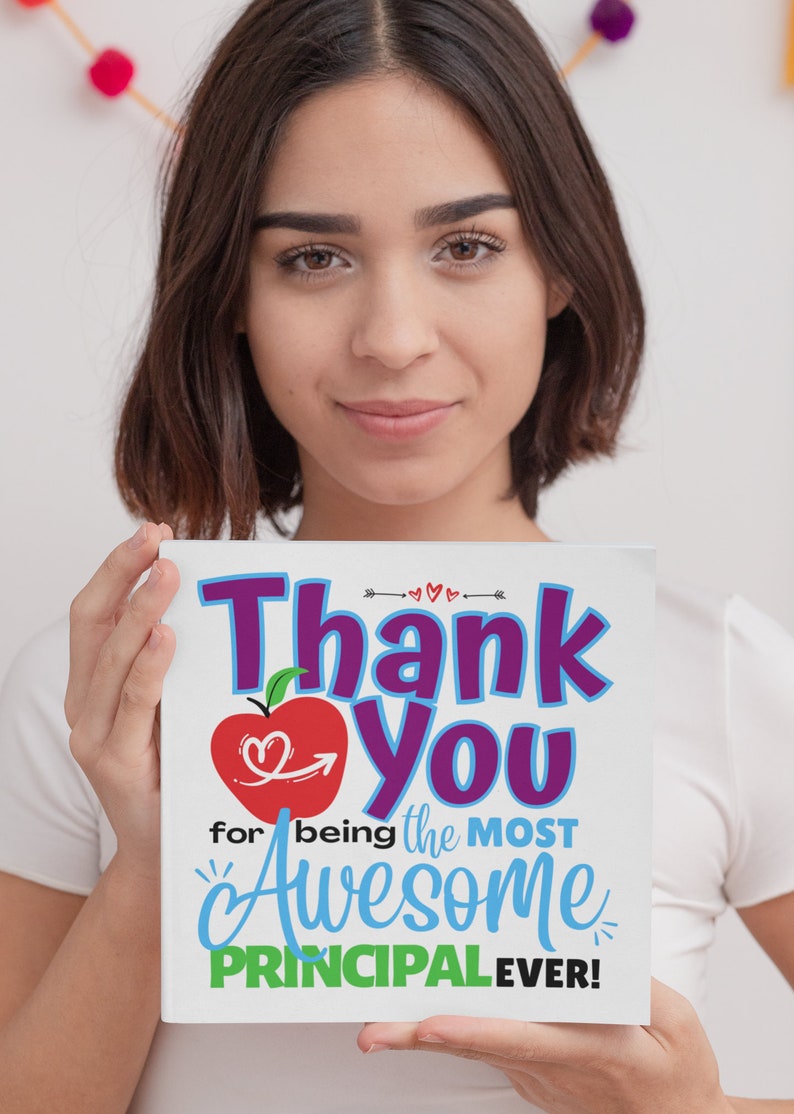 Awesome Principal PRINTABLE CARD, Principal's Day Appreciation ...