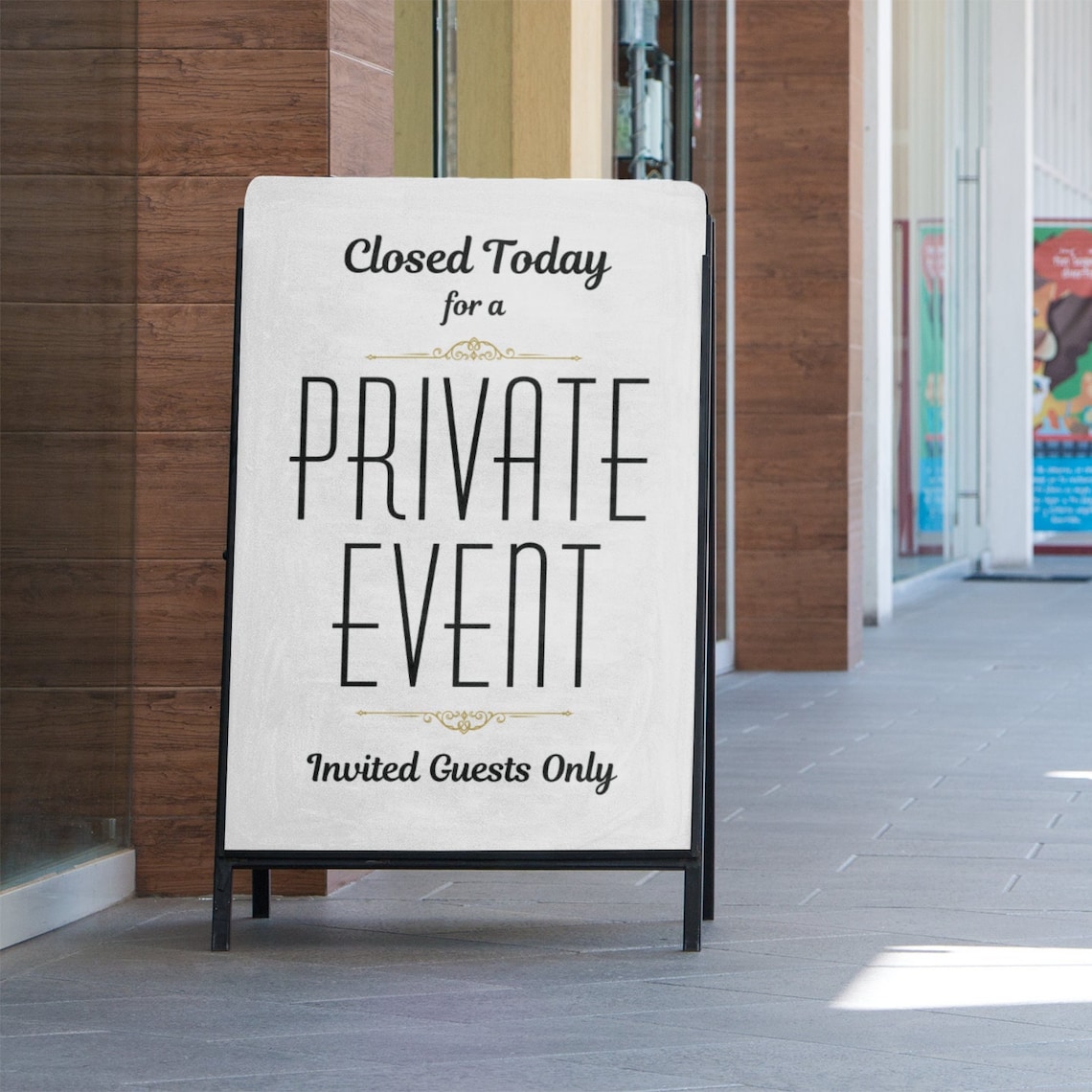 PRINTABLE Private Event SIGN, Sorry We're Closed Today for Event ...