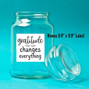 PRINTABLE Gratitude Cards, Daily Grateful Cards for Jar, Print Your Own ...