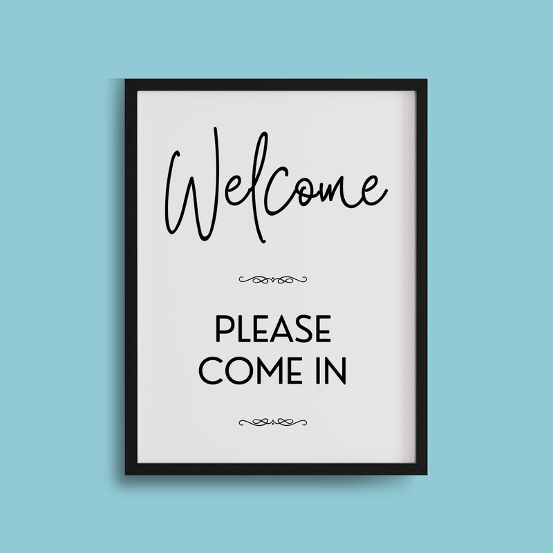 Please Come In - Etsy