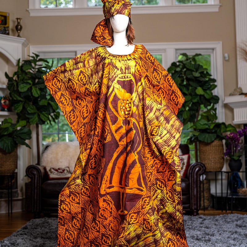 African Moo Moo Dress - Etsy