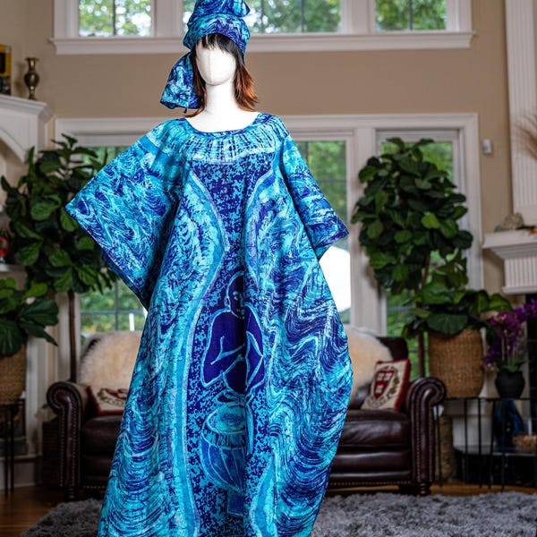 African Moo Moo Dress - Etsy