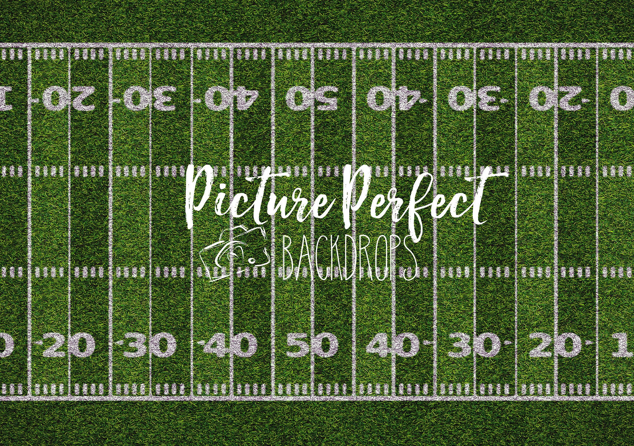 Football Field Backdrop Etsy
