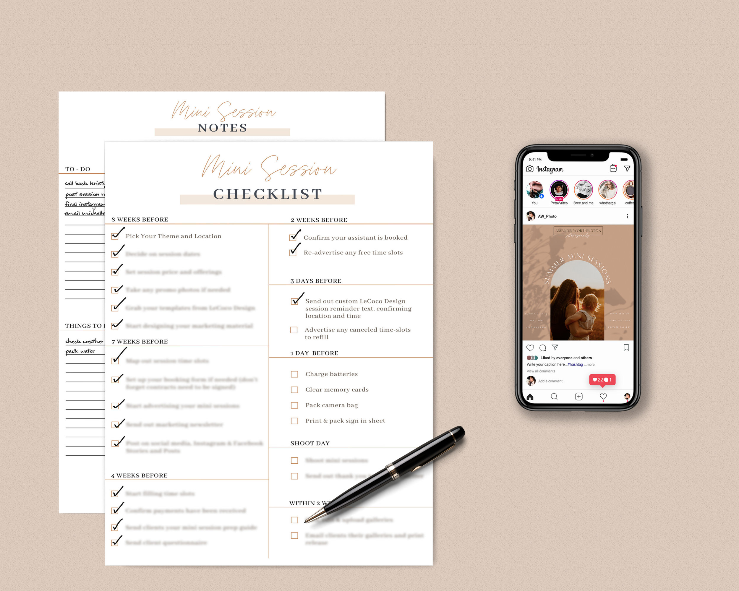 Mini Session Client Prep Guide Photographer Checklists - Etsy