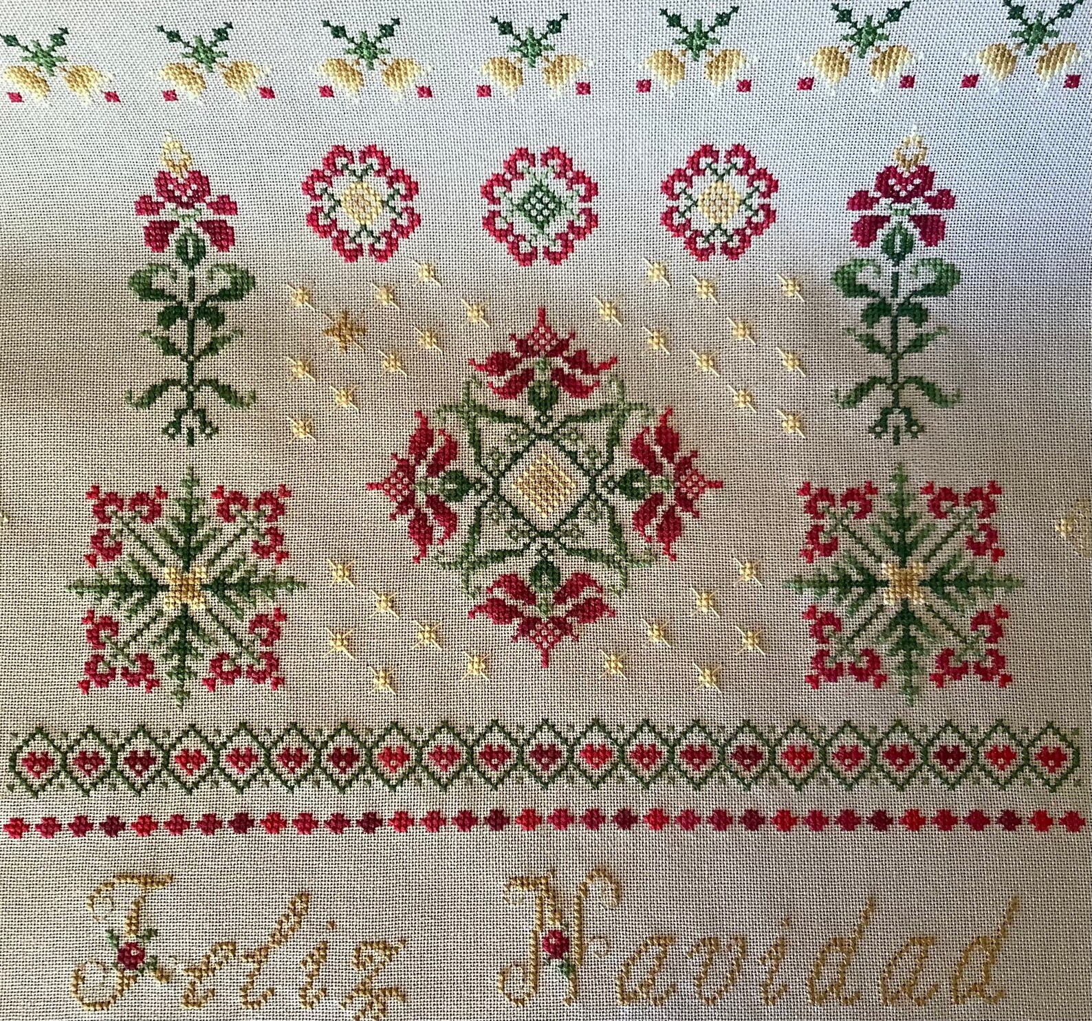 Christmas Samplers - Etsy