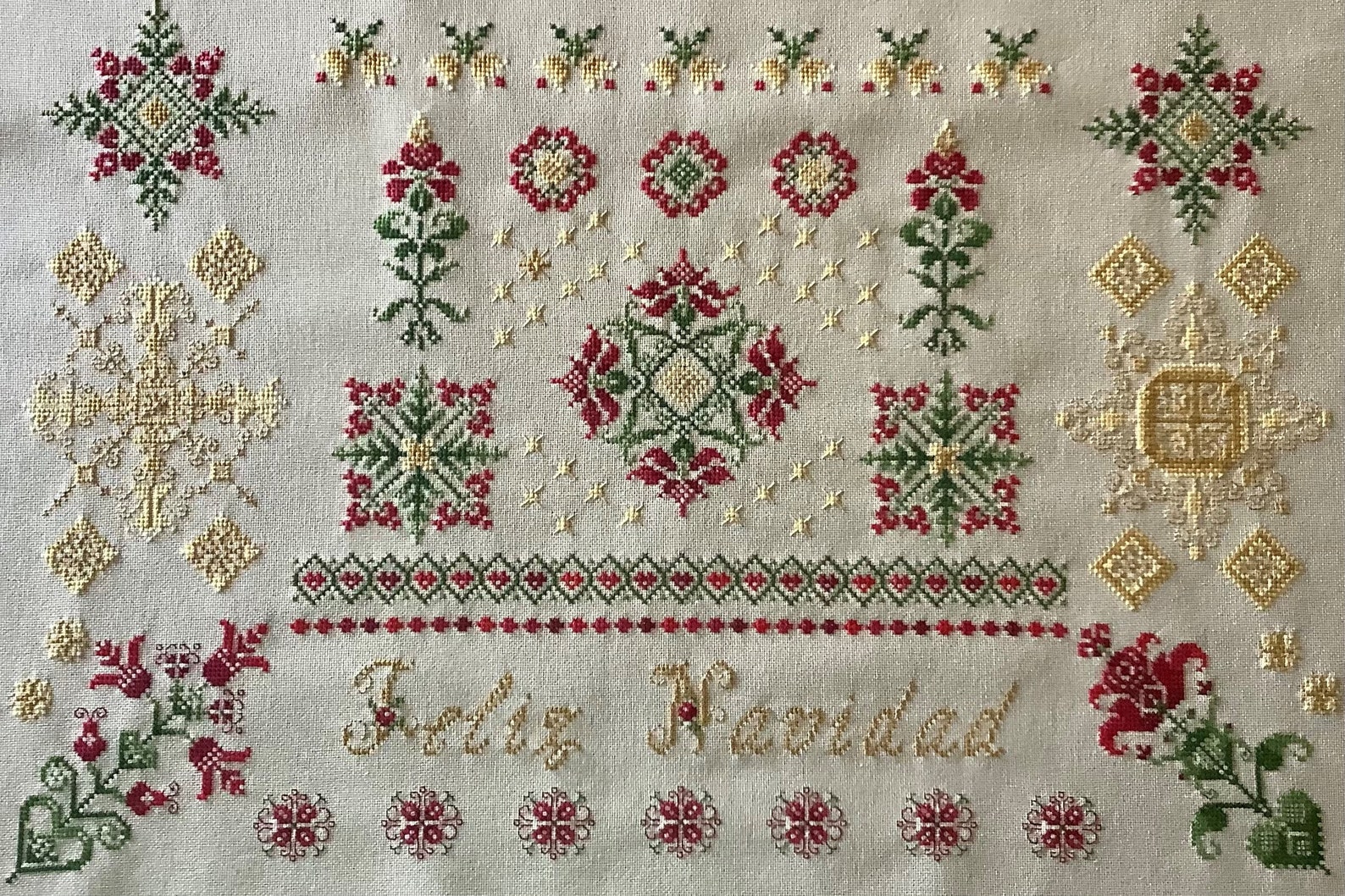 Christmas Samplers - Etsy