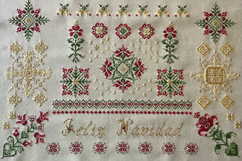 Christmas Samplers - Etsy