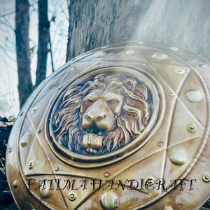 Medieval Troy Trojan Shield, Ancient Greek Metal Shield, Role Play ...