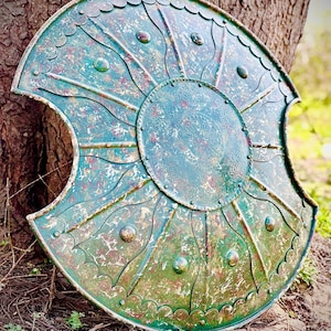 Medieval Troy Trojan Shield, Ancient Greek Metal Shield, Role Play ...