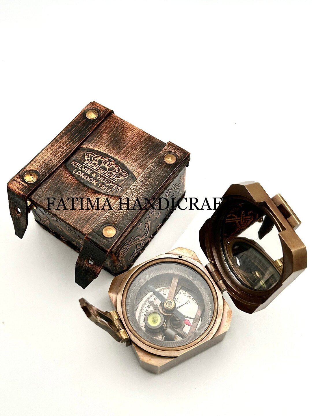 Antique Brass Military Compass Brass Brunton Compass - Etsy