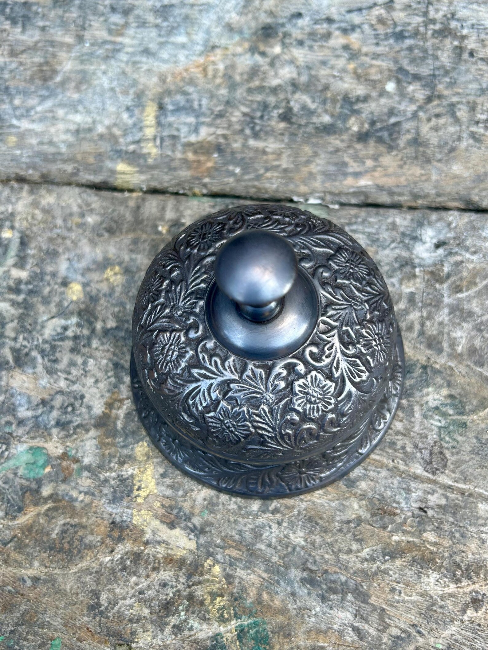 Antique Brass Table Bell, Designer Bell for Reception Bell, Office Desk ...