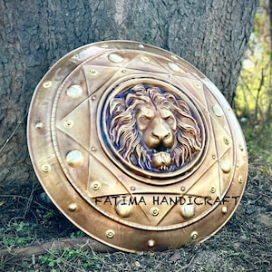 Medieval Troy Trojan Shield, Ancient Greek Metal Shield, Role Play ...