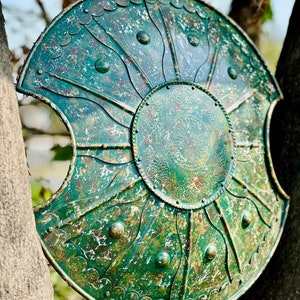 Medieval Troy Trojan Shield, Ancient Greek Metal Shield, Role Play ...