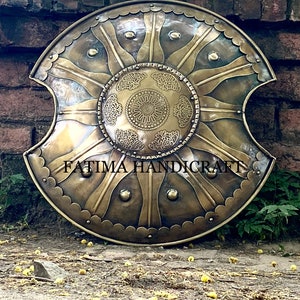Medieval Troy Trojan Shield, Ancient Greek Metal Shield, Role Play ...