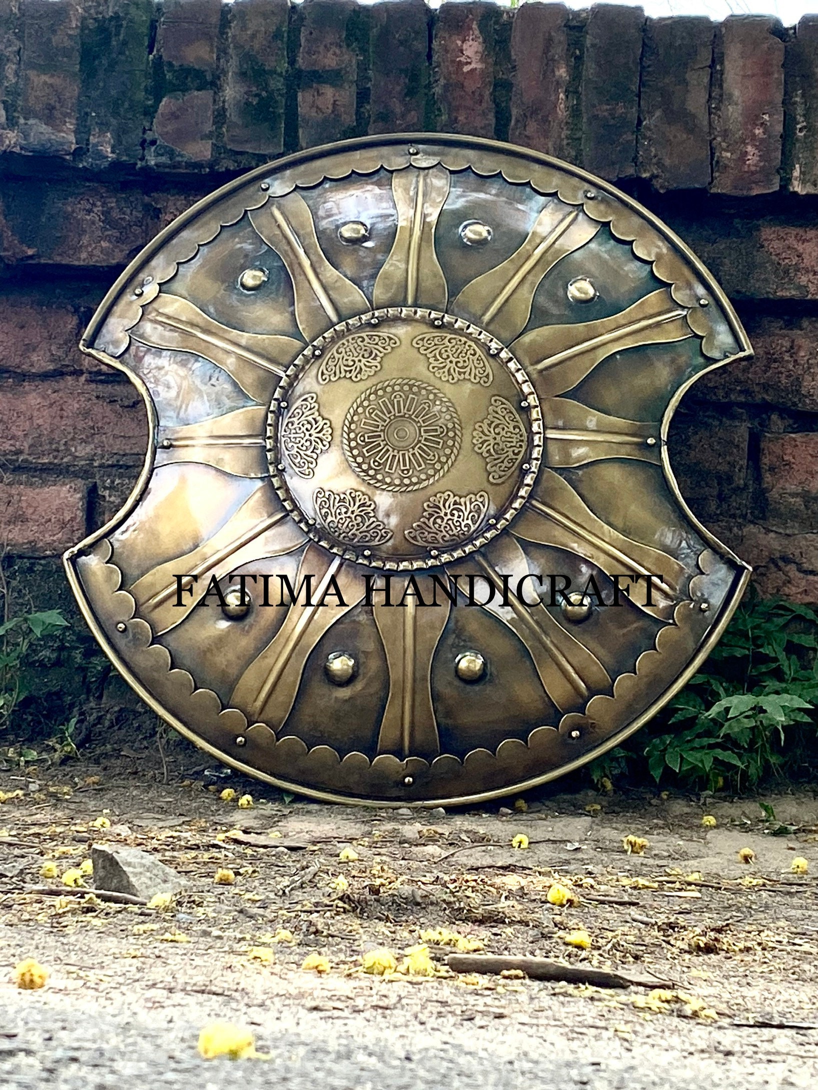 Troy Trojan Shield: Ancient Greek Metal Shield, Viking Wall Decor - Etsy