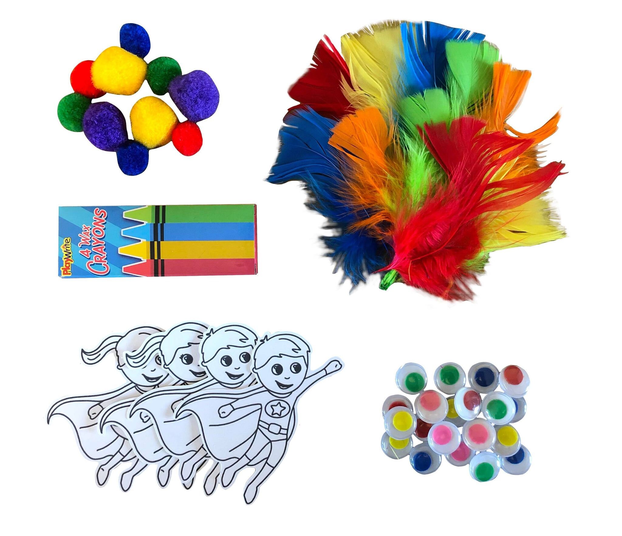 Kids Superhero Letterbox Craft Kit Children's Activity | Etsy UK