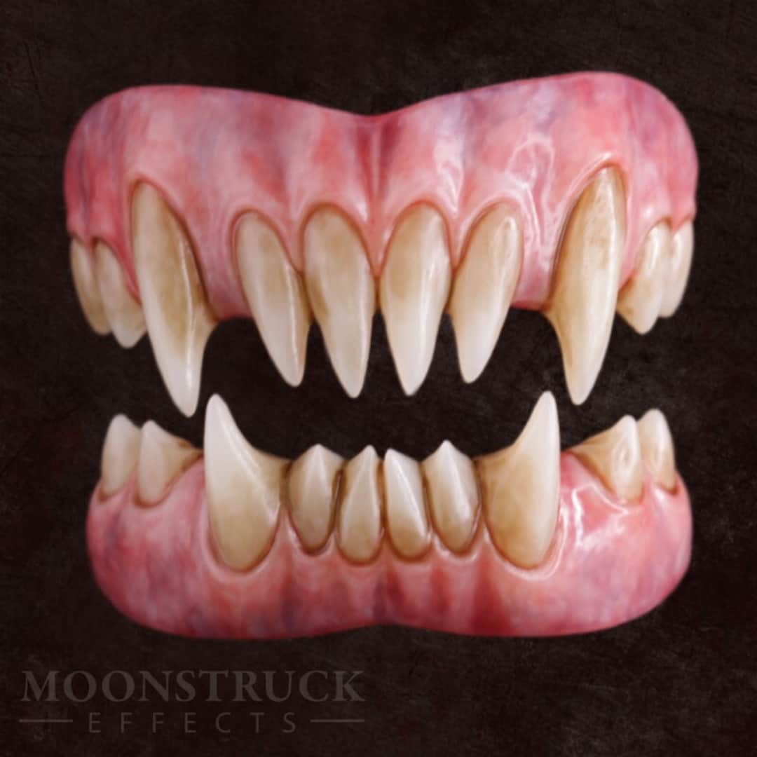 Sharp Teeth / Demonic Teeth / Dirty Stain Godjira Teeth / Moonstruck ...