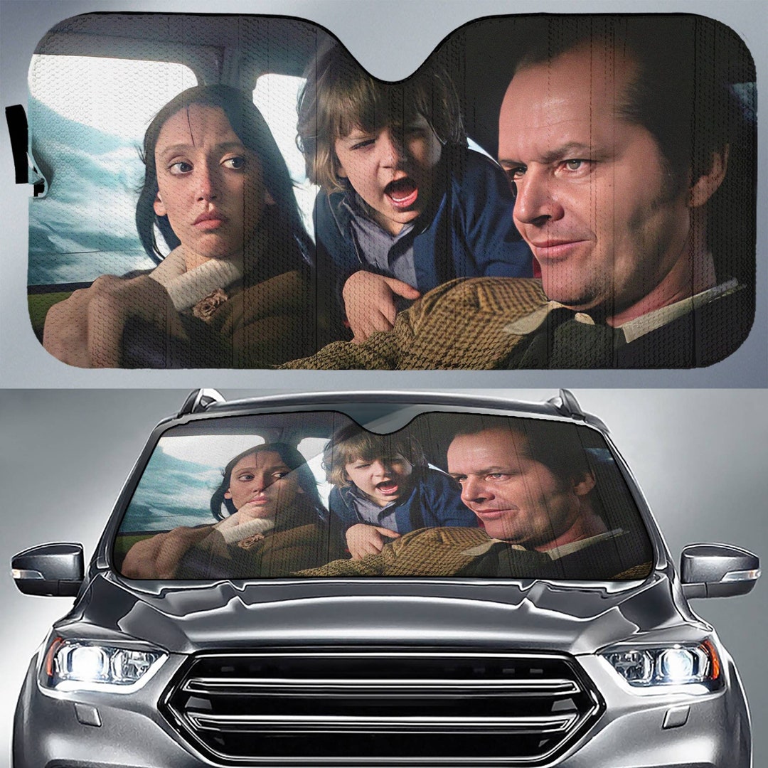 The Shining 1980 Car Sun Shade Jack Torrance Car Sunshade Horror ...