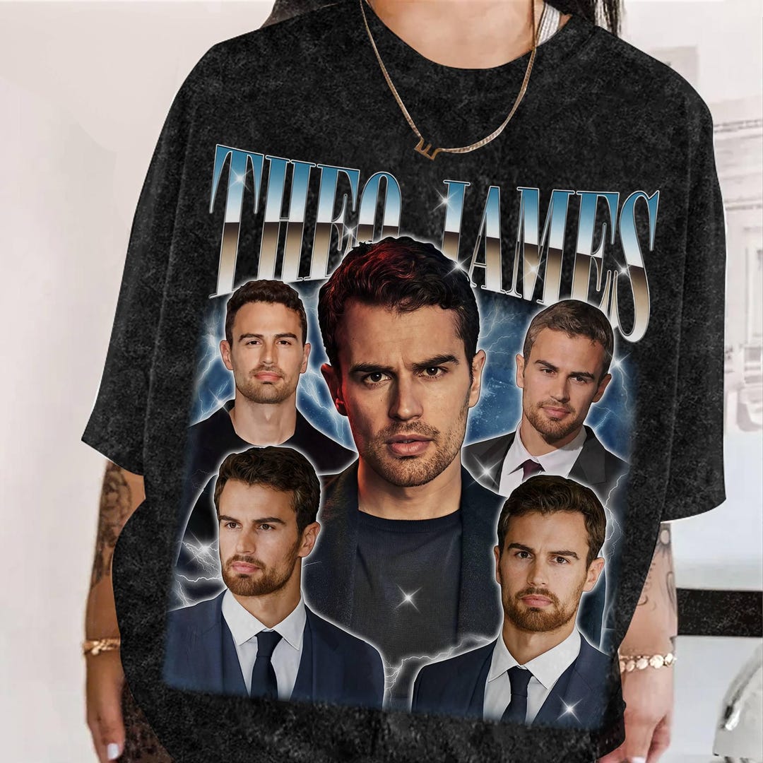 Retro 90s Theo James Heavy Weight Shirt, Vintage Theo James 90s ...