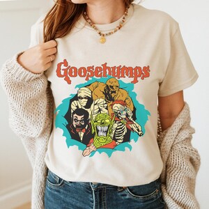 Goosebumps Movie Horrorland Tshirt,goosebumps Welcome to Horrorland ...