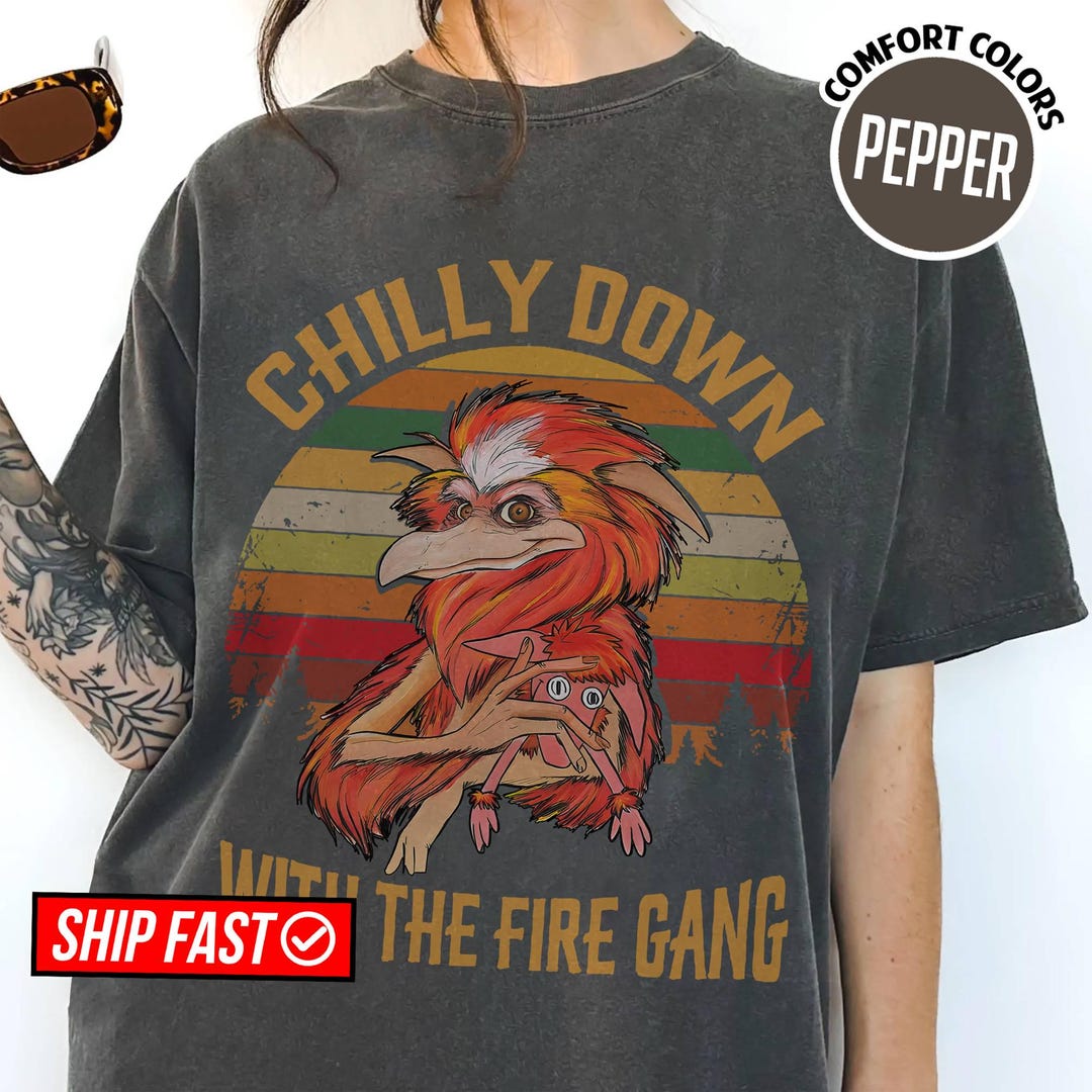 Chilly Down With the Fire Gang Shirt, the Fireys Muppet Shirt ...