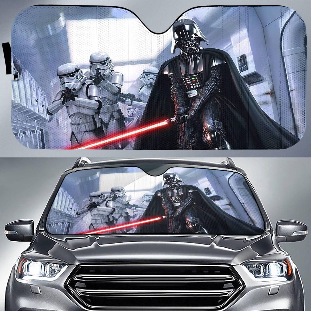 Stormtrooper Car Sun Shade | Stormtrooper Car Sunshade | Anakin ...