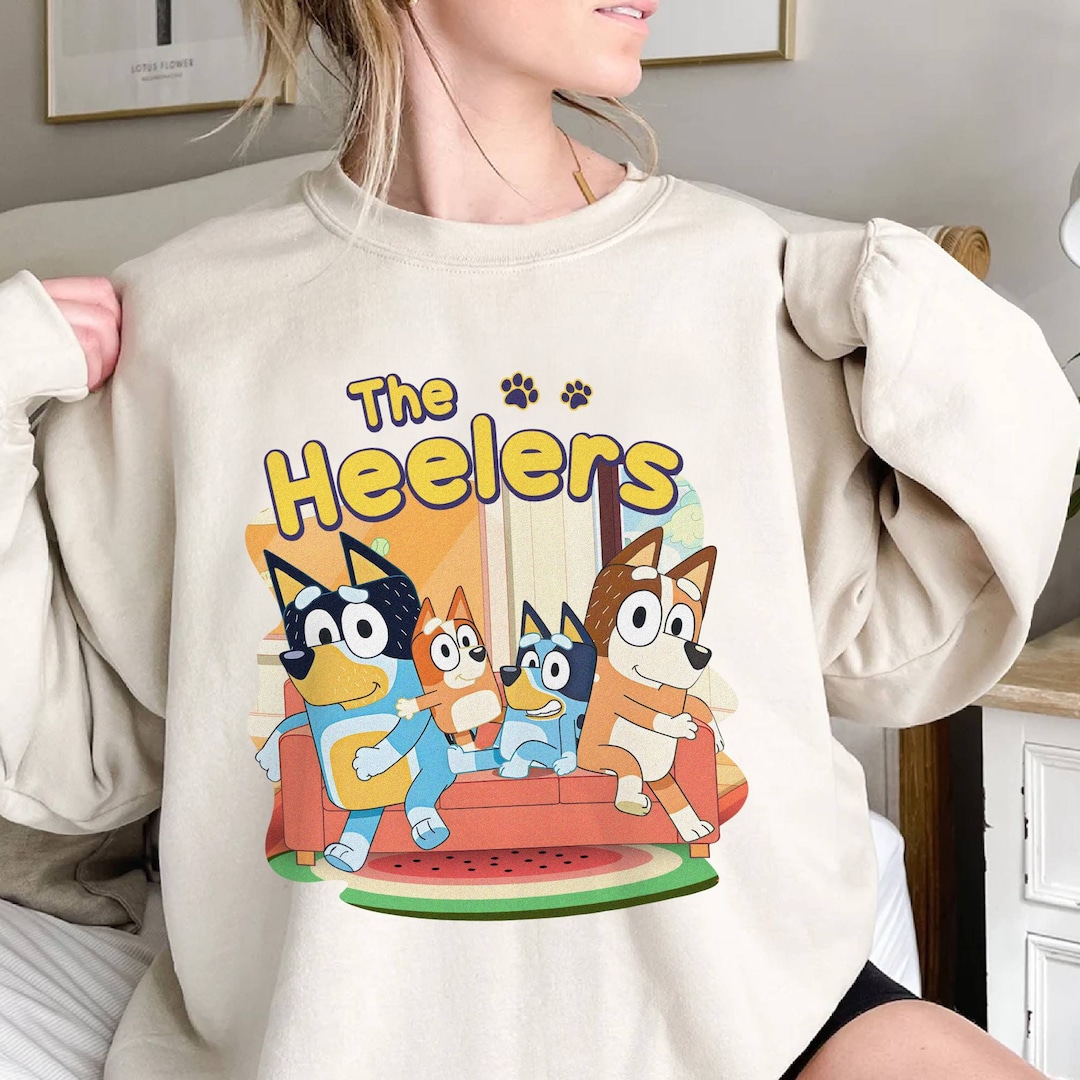 Bluey the Heelers Shirt Bluey Family Shirt Bluey Bingo Shirt Bandit ...