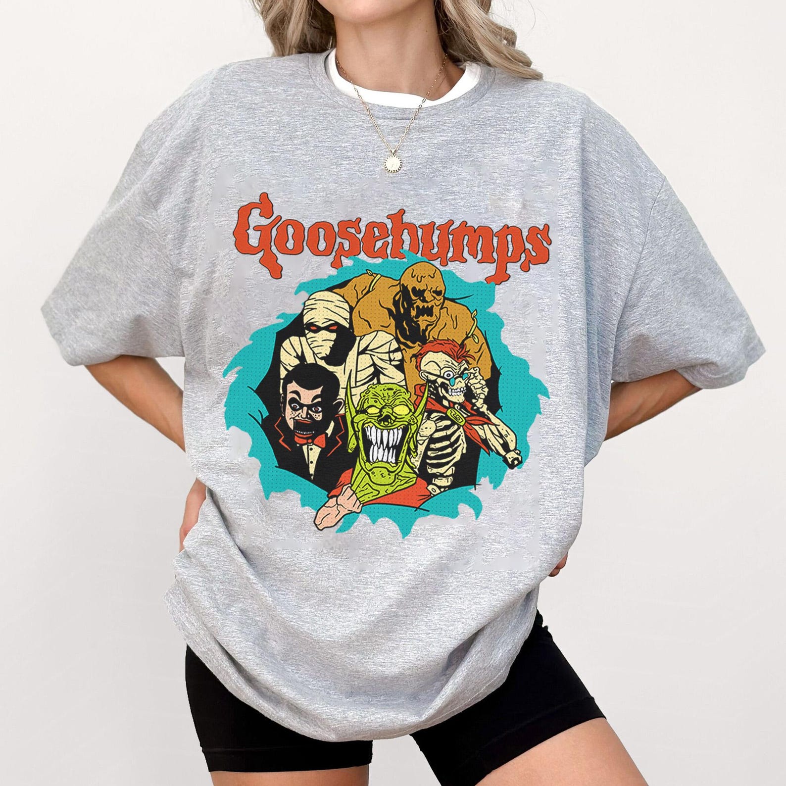 Goosebumps Movie Horrorland Tshirt,goosebumps Welcome to Horrorland ...