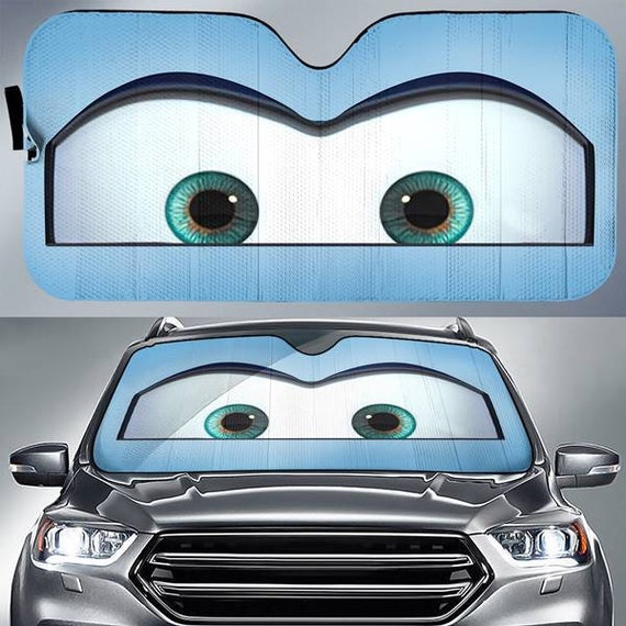 Sally Carrera Cars Movie Car Sunshade Radiator Springs Disneyland Movie Car Auto Sunshade Car Windshield Car Accessories Etsy Canada