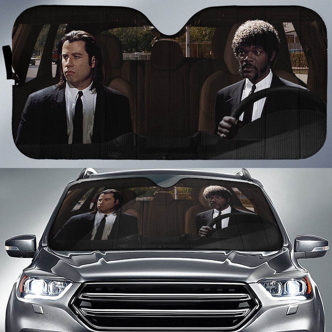 Pulp Fiction Movies Car Sunshade Pulp Fiction Car Sunshade Jules ...