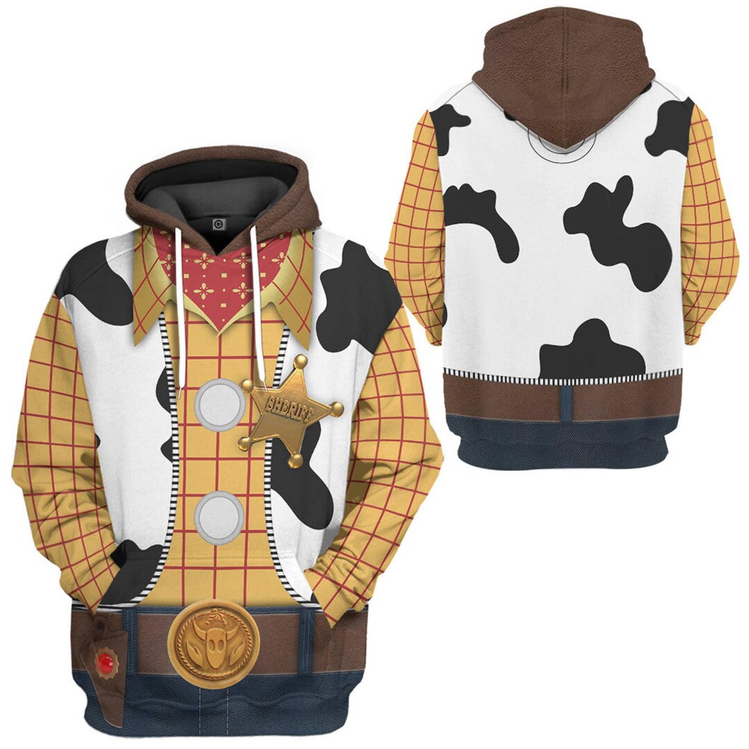 Toy Story Woody Full Over Print 3D Hoodie Toy Story Sheriff Woody ...