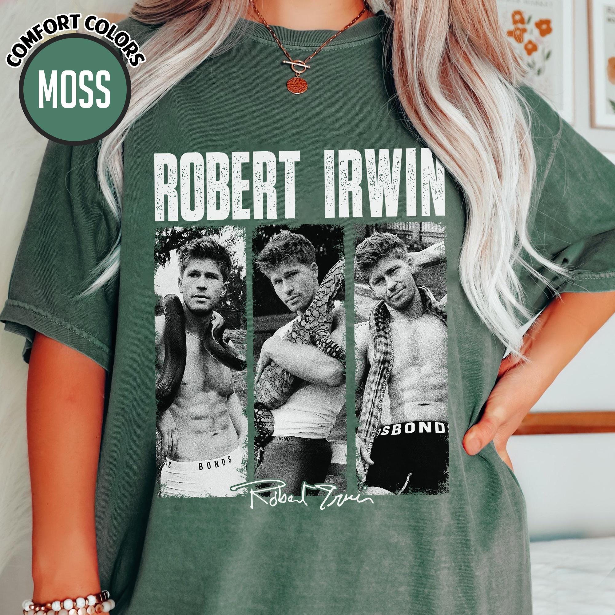 Robert Irwin Zookeeper Retro 90s Shirt, Vintage Robert Irwin Fan Gift ...