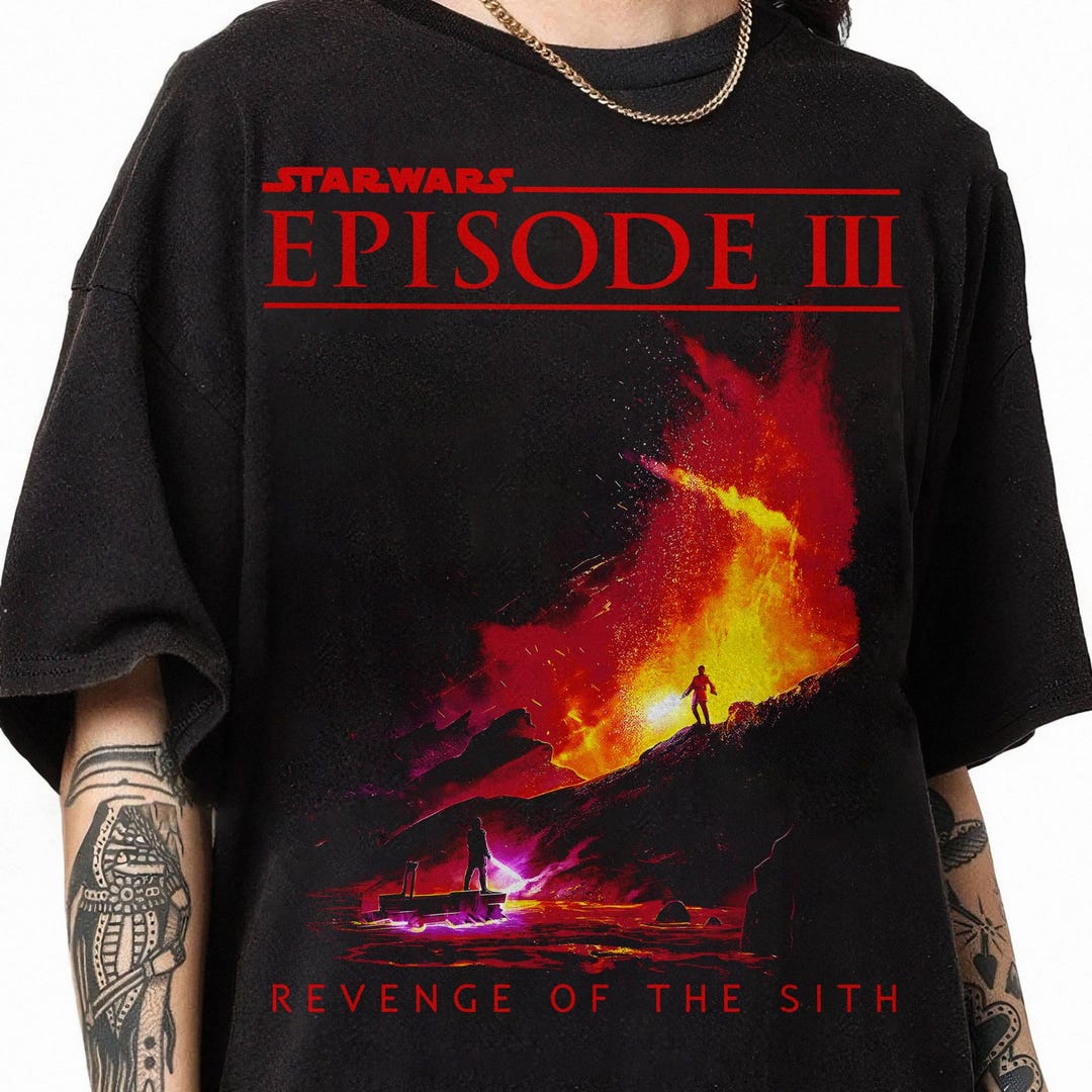 Vintage Starwars 20th Anniversary Shirt, Revenge of the Sith Shirt ...