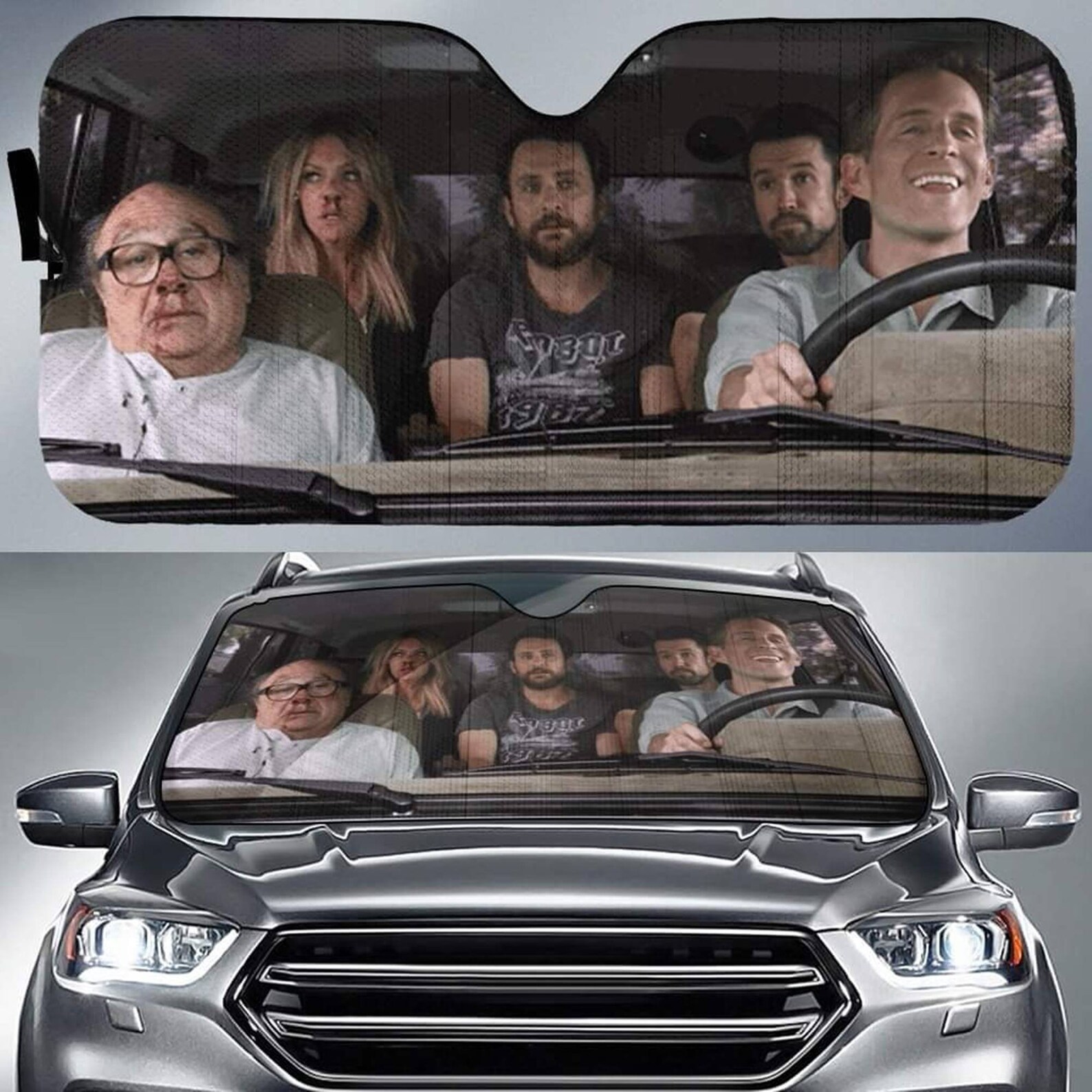 It's Always Sunny in Philadelphia Car Sun Shade | Frank Reynolds Dennis ...
