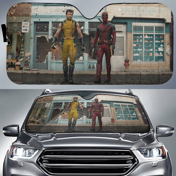 Deadpool and Wolverine Car - Etsy