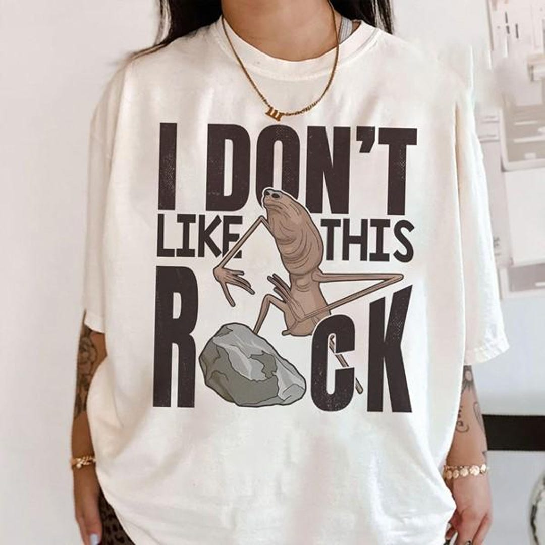 Marcus the Worm I Don't Like This Rock Shirt, Marcus the Worm Funny ...