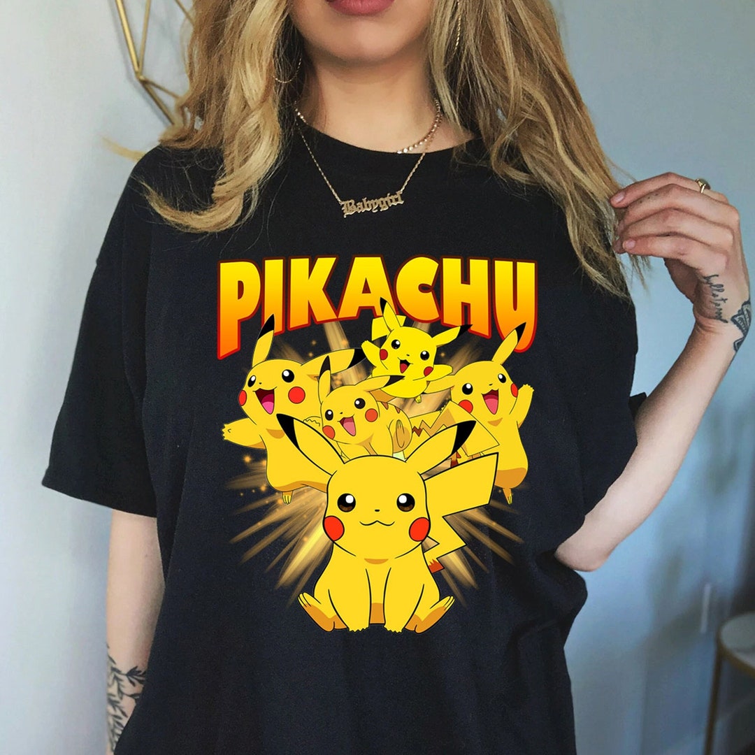 Pikachu Shirt Vintage Pikachu Shirt Pikachu Game Shirt Pikachu Anime ...