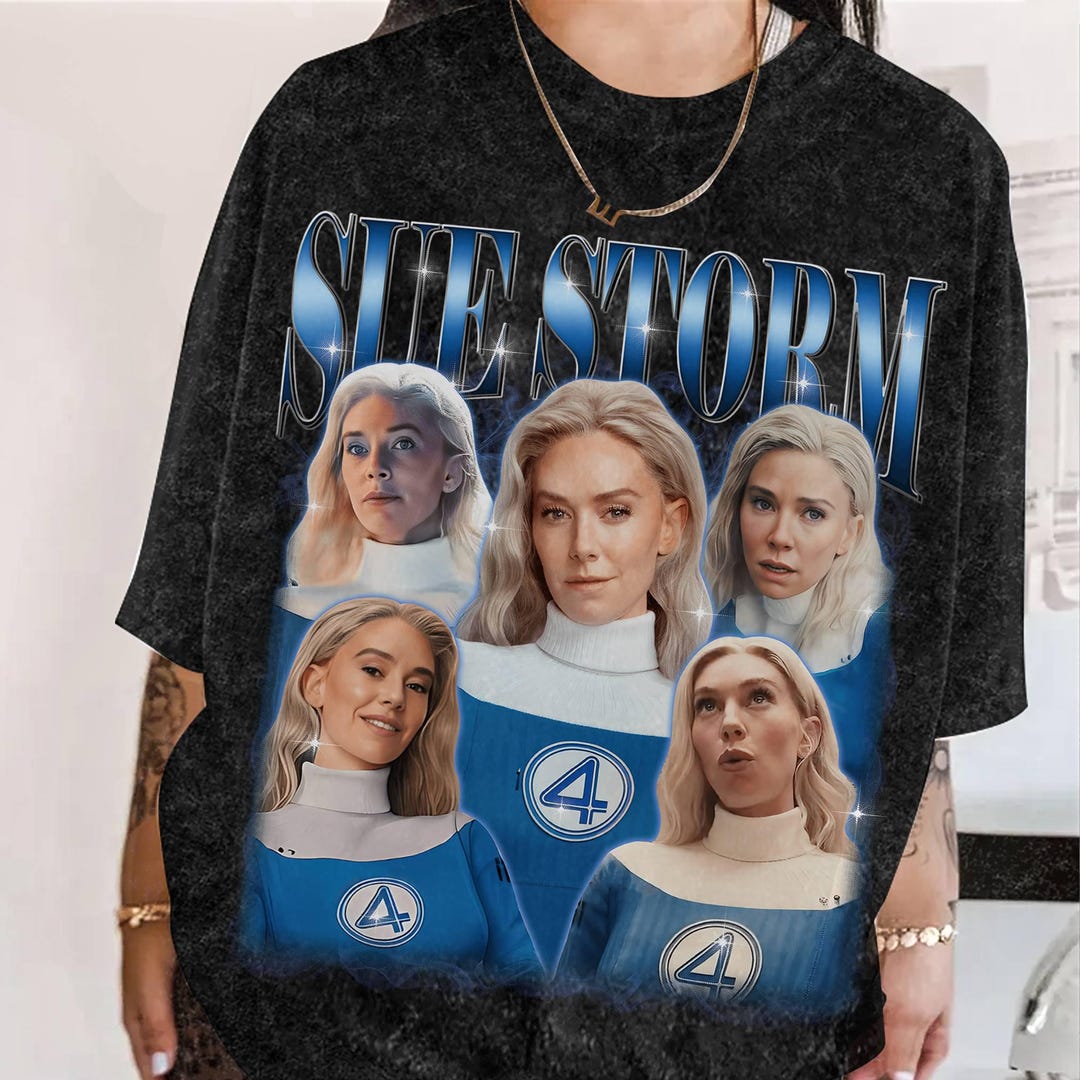 Sue Storm Bootleg Shirt, Fantastic Four First Steps Heavy Weight Shirt ...