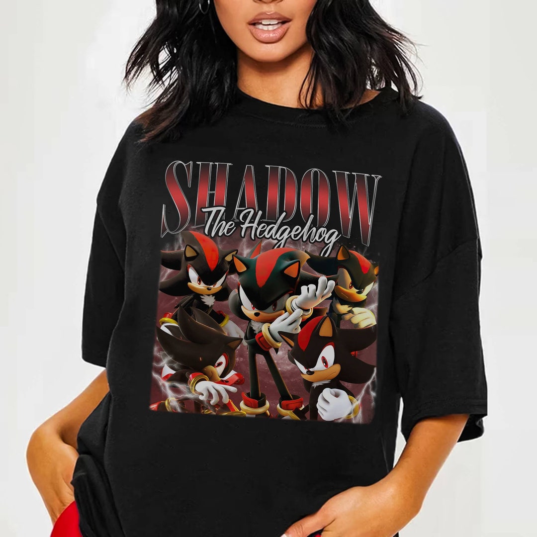 Shadow the Hedgehog Shirt Vintage Shadow Hedgehog Shirt - Etsy
