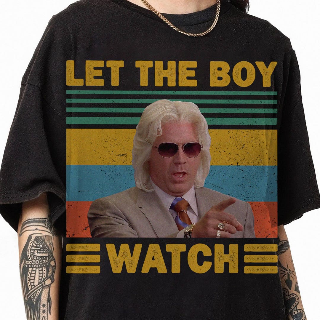 Ashley Schaeffer Let the Boy Watch Vintage Shirt, Retro 90s Will ...