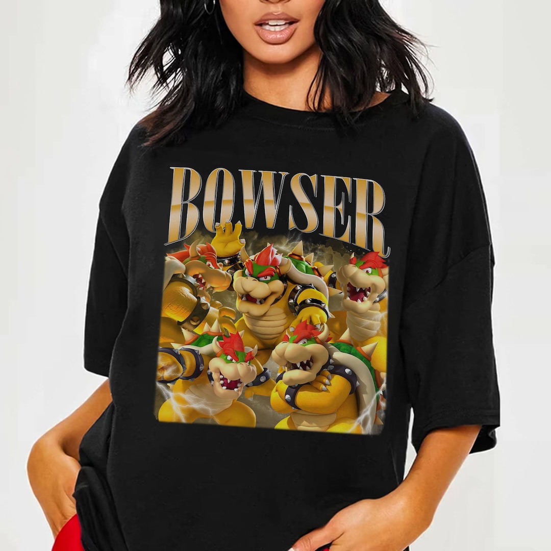 Bowser Shirt | Vintage Bowser Shirt | Mario Game Homage Shirt | Mario ...