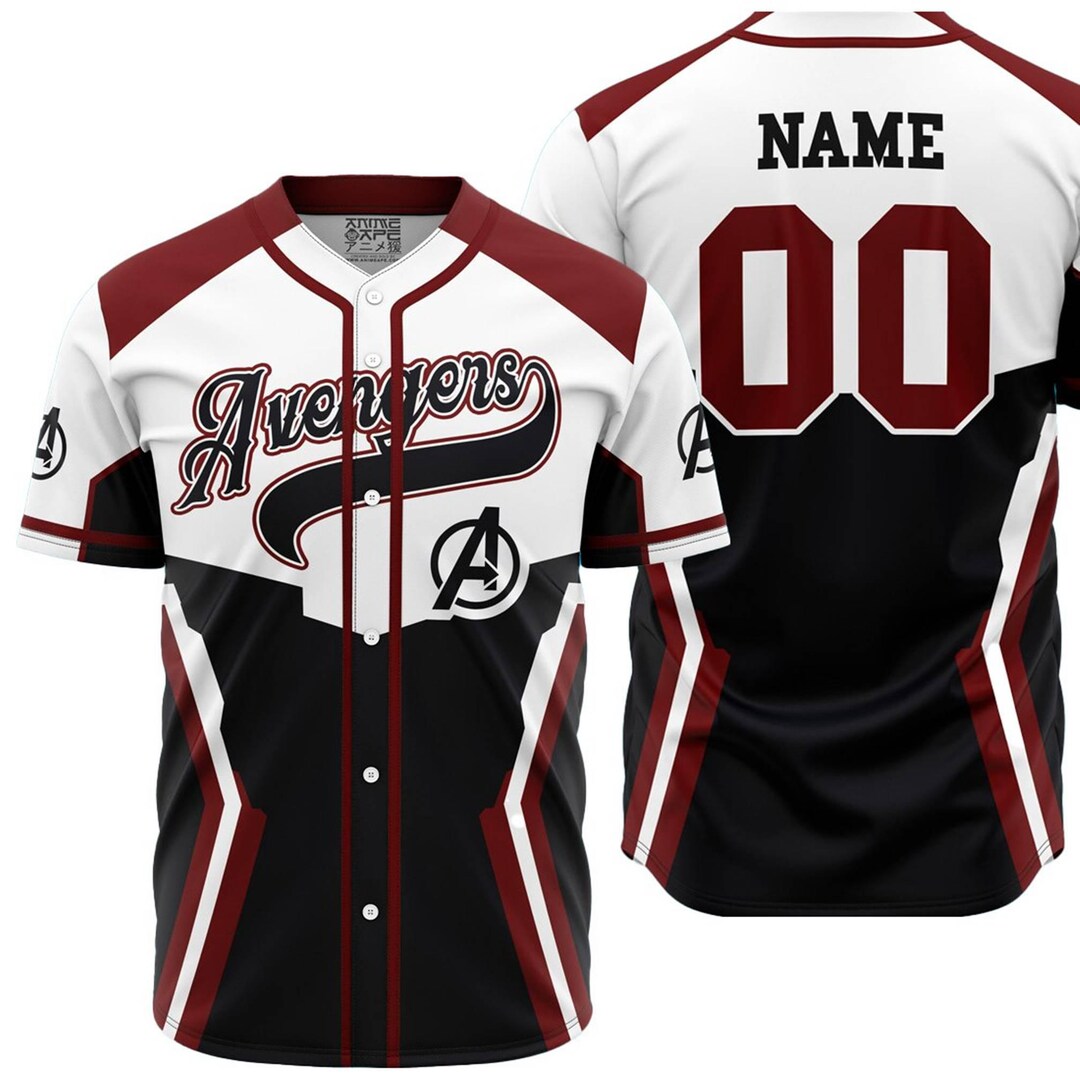 Personalized Avengers Endgame Shirt Iron Man Captain America Baseball ...