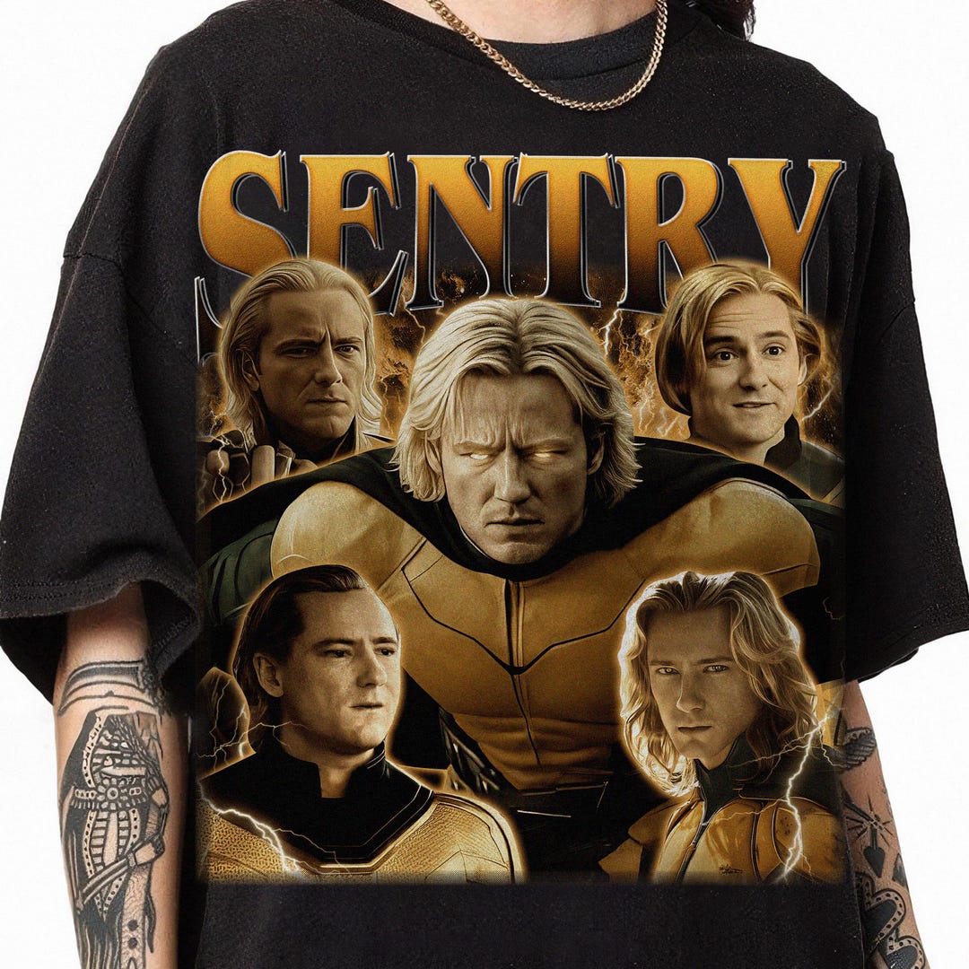Sentry Bootleg Rap Tee, the New Avengers I'm Bob Lewis Pullman Homage ...