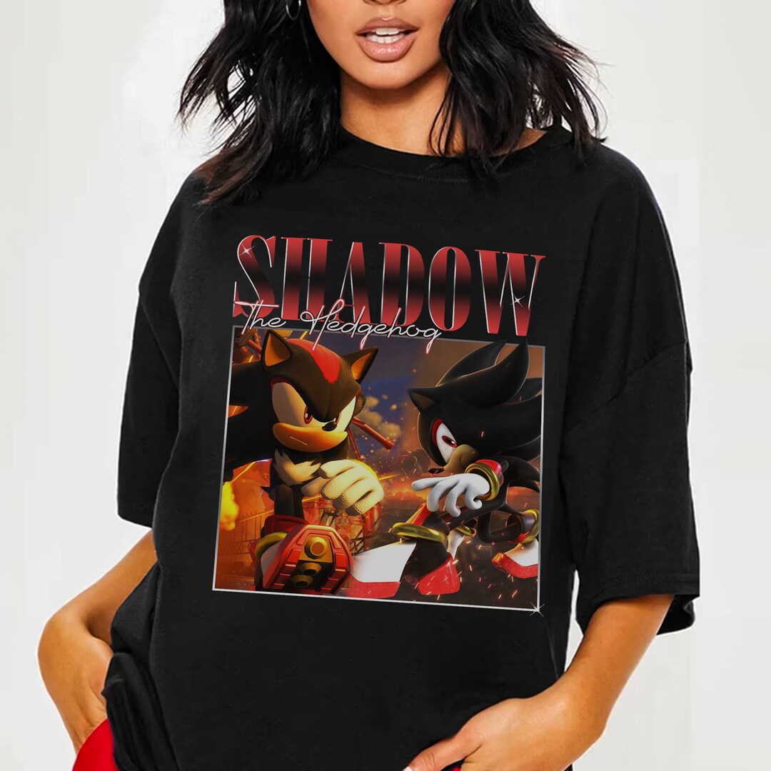Shadow the Hedgehog Shirt Vintage Shadow Hedgehog Shirt - Etsy
