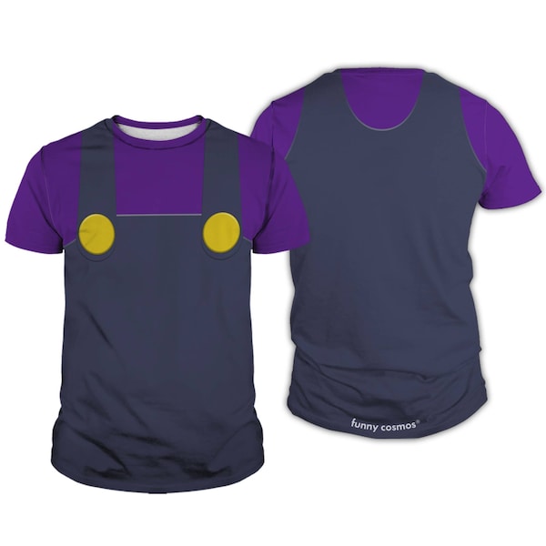 Waluigi Costume - Etsy