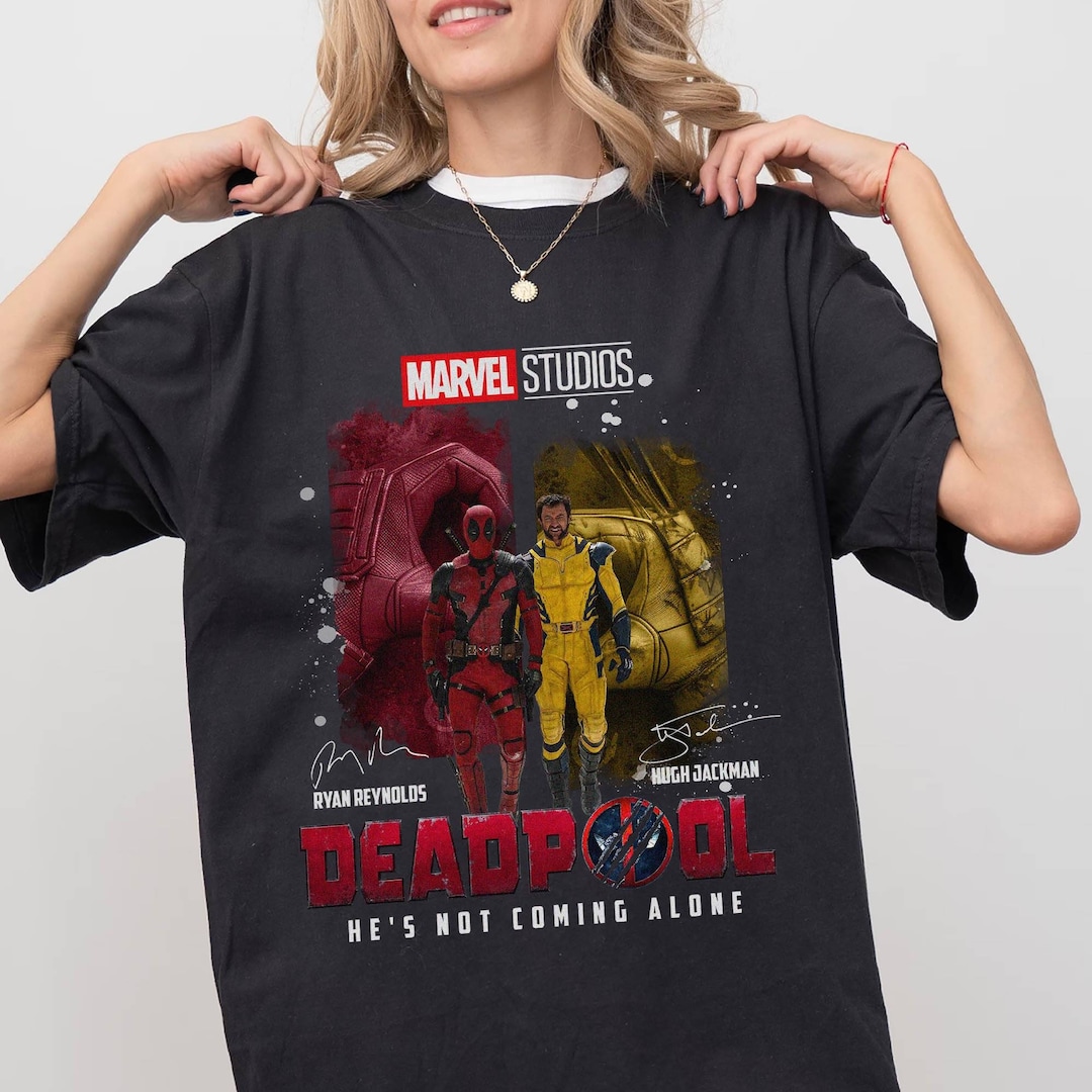 Deadpool 3 Shirt Deadpool & Wolverine Shirt Wolverine Deadpool Movie ...