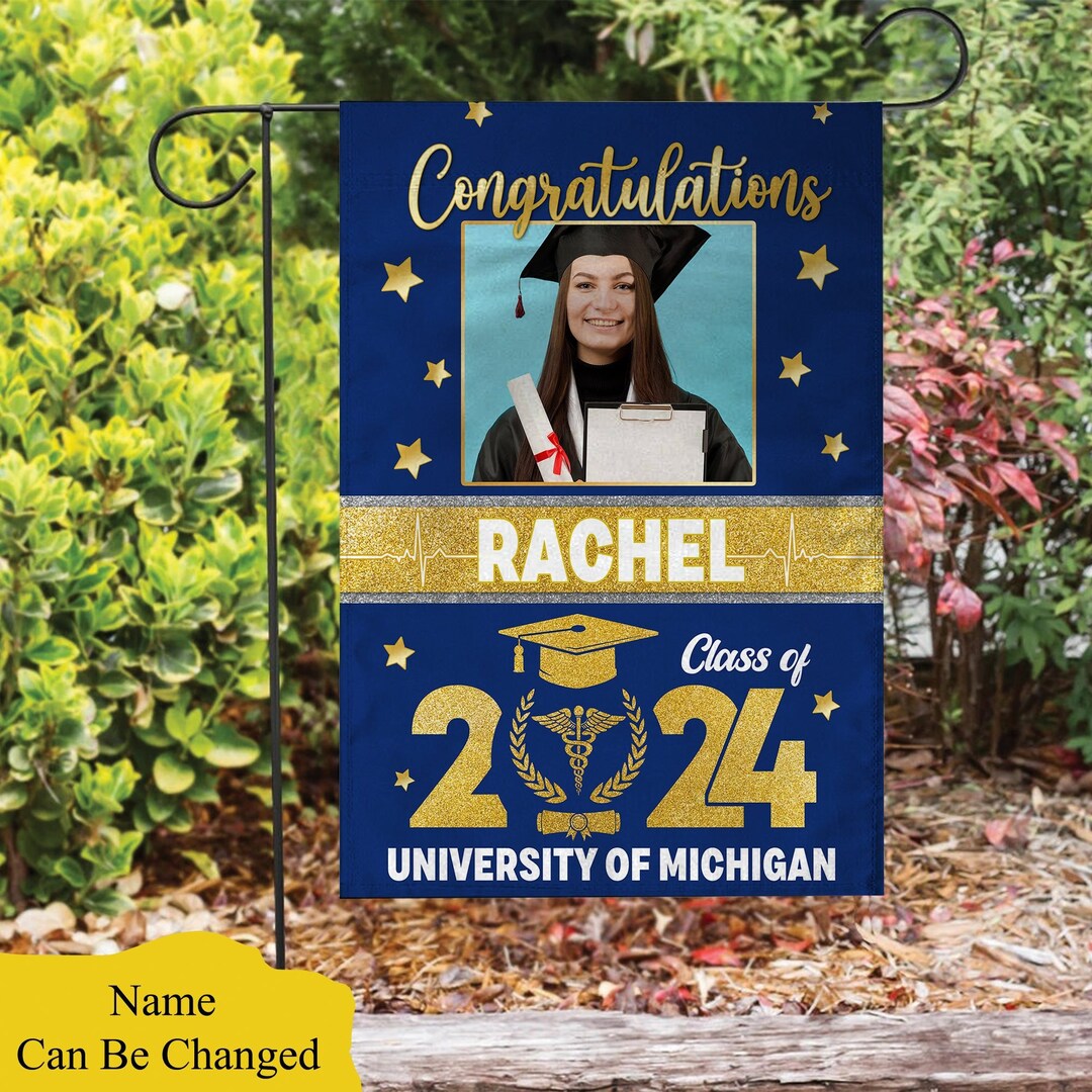 Personalized Nurse Graduation 2024 Flag Custom Nurse Flag, Class of ...