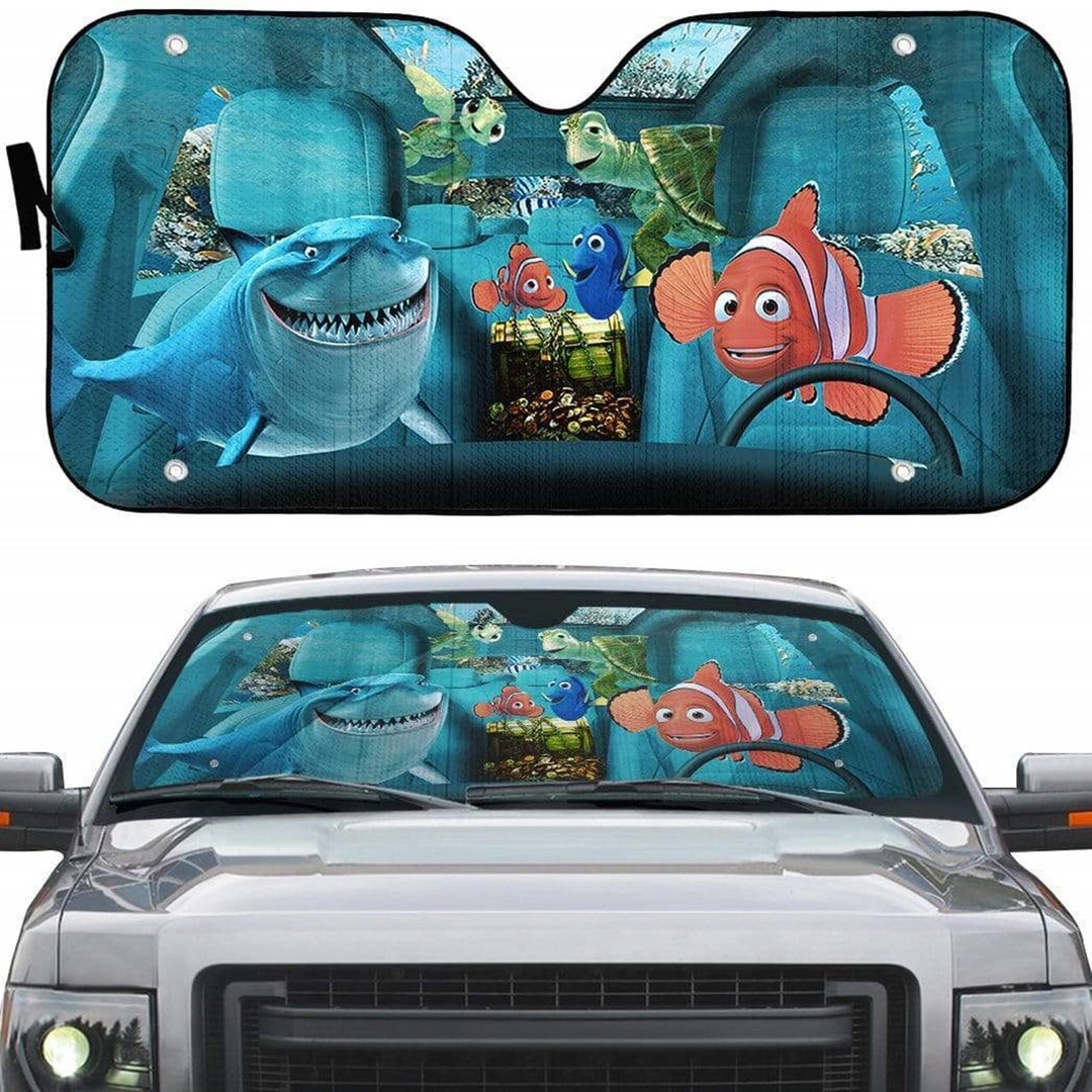 Finding Nemo Car Sun Shade | Finding Nemo Finding Dory Car Sun Shade ...